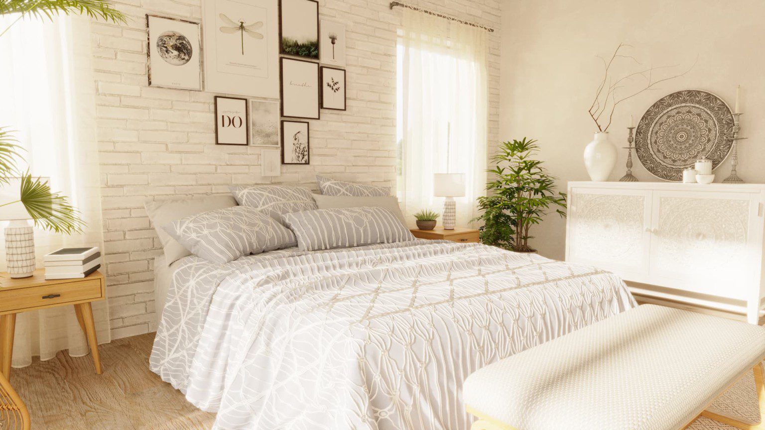 8 inspirações de quarto boho para montar o seu